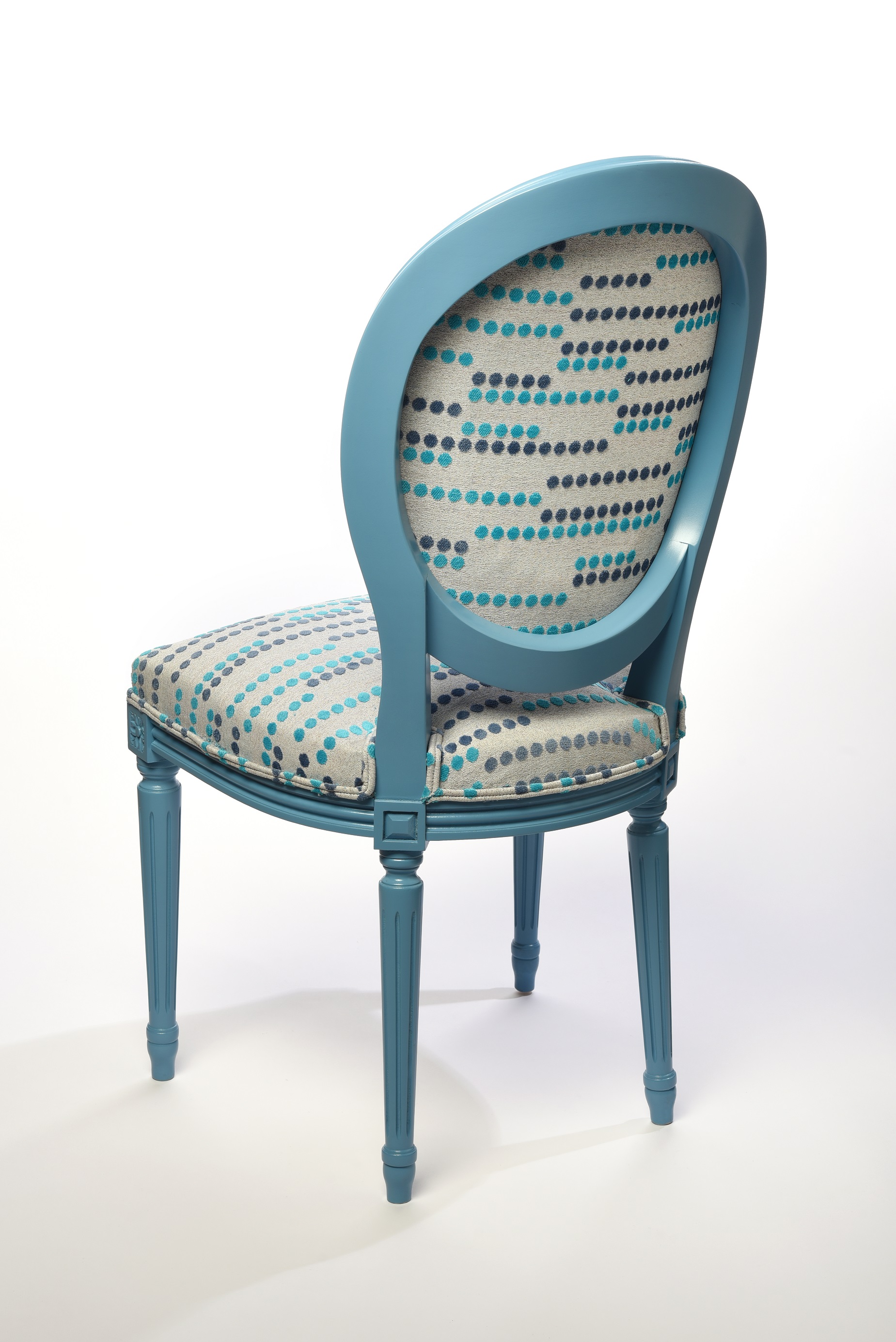 Chaise Médaillon Louis XVI dos et assise à garnir - Néo Sièges